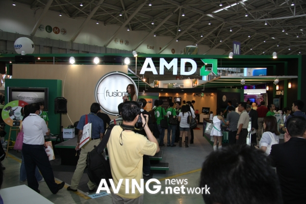 AMD's booth sketch at Computex 2009