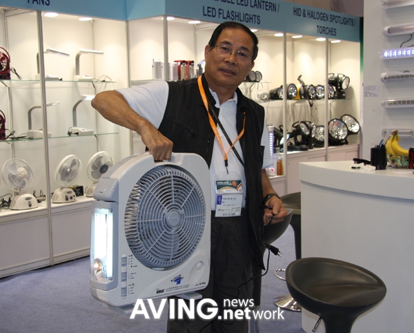 Sunca to present its chargeable electric fan