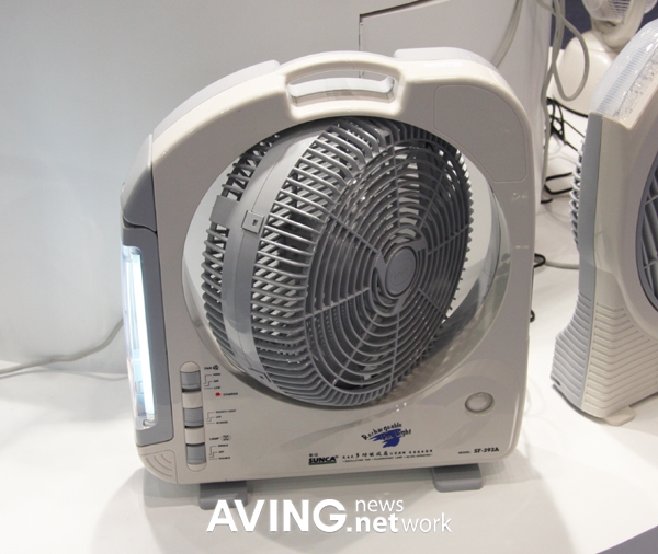 Sunca to present its chargeable electric fan