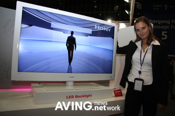 [IFA 2009 - No Text News] Haier's LED backlight slim LCD TV