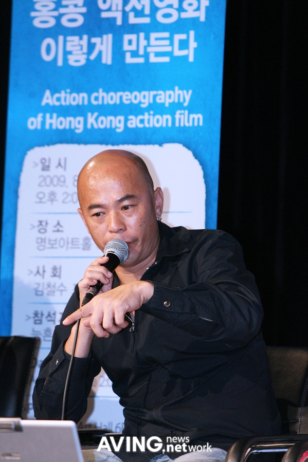 Action choreographer Xiong Xin Xin holds a master class at Chungmuro ...