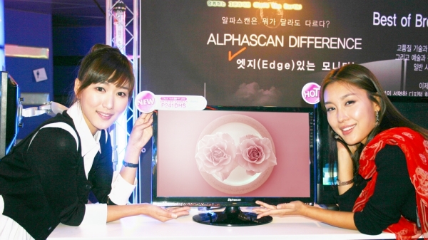 Alphascan to launch two new 16:9 HD monitors 'Femme Crystal'