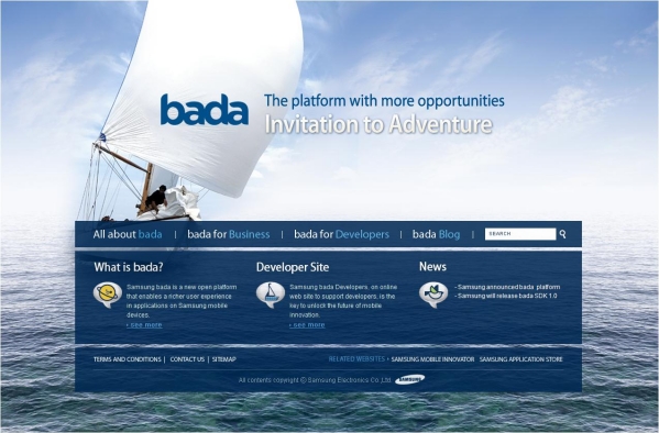 Samsung launches open mobile platform 'bada' in December