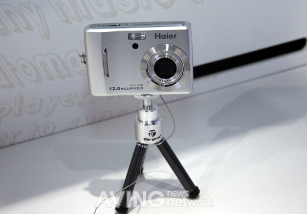 Haier to debut a 12M digital camera 'DC-L1 270' at CES 2010