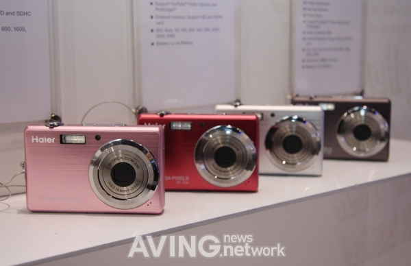 Haier to introduce its first line of digital cameras at CES 2010