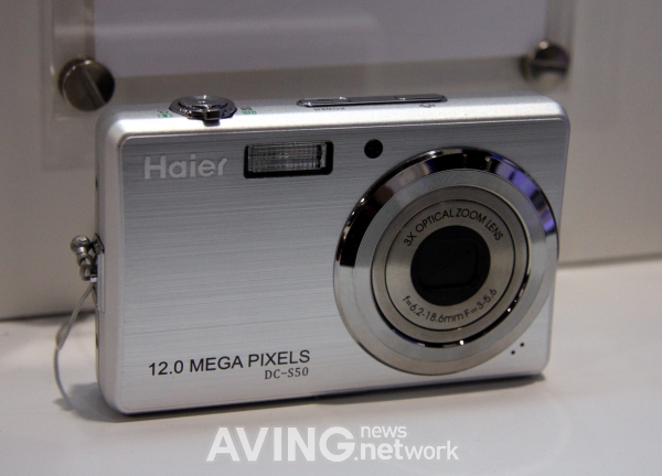 Haier to introduce its first line of digital cameras at CES 2010