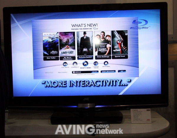 JVC to present its all-new 2010 TeleDock LCD TV with an integrated iPod ...