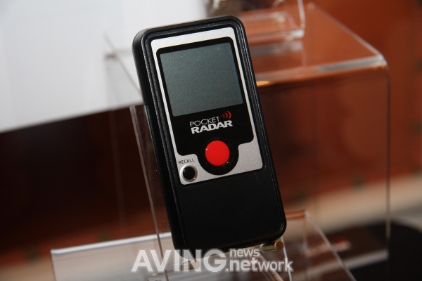 Pocket Radar to present is pocket-sized personal speed radar