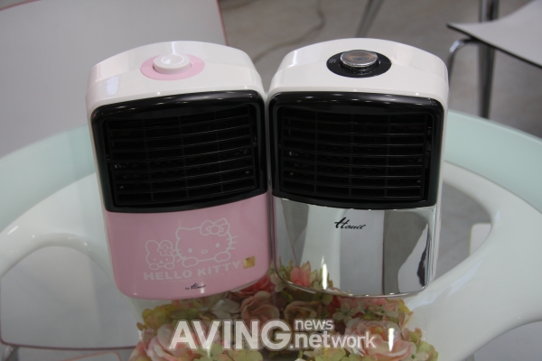 Hanil Electric to present its Hello Kitty mini heating system