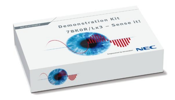 NEC Electronics 'SENSE IT!' starter kit for low power LCD applications