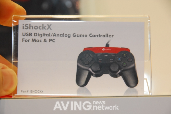 Macally to exhibit its USB game controller for Mac & PC 'iShockX'