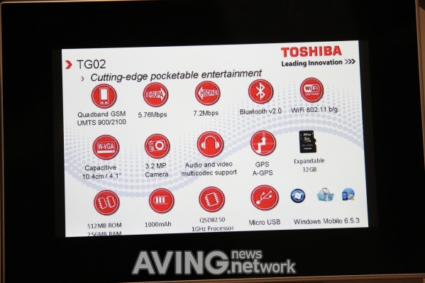Toshiba to exhibit its Snapdragon based smartphone 'TG02'