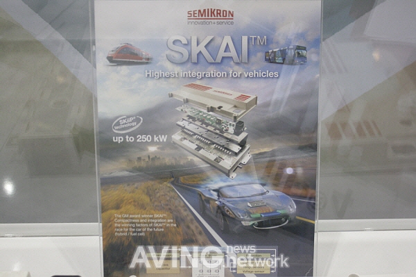 SEMIKRON to present its hybrid car inverter 'SKAI'