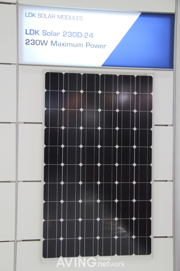 LDK Solar to display its multi-crystalline solar modules