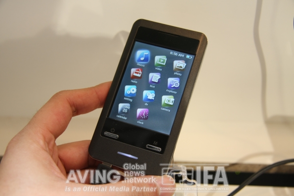 [IFA2010] Photo news - COBY, MP3 player 'MP828'