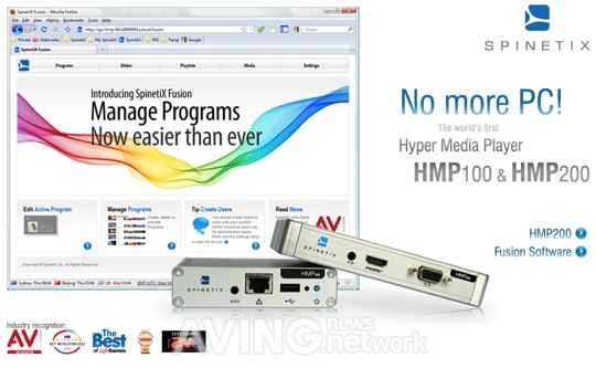 SpinetiX unleashes innovation at ISE 2011