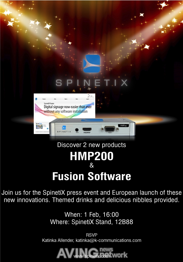 SpinetiX unleashes innovation at ISE 2011