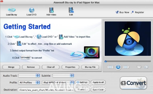 Aiseesoft Releases Blu-ray to iPad Ripper for Mac OS