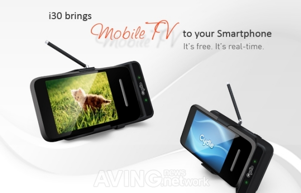 Cydle Showcases i30A Mobile TV Receiver for iPhone at International CES 2011