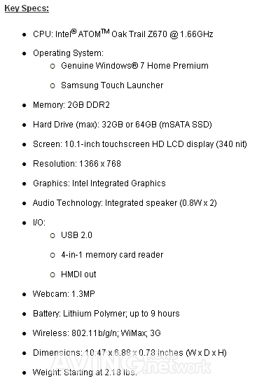 Samsung Creates a New Category of Mobile PC with the Samsung Sliding PC ...