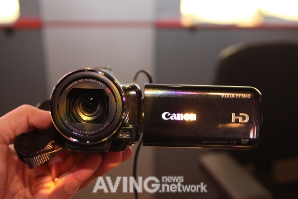 [CES 2011] Canon to introduce HD Camcorder 'VIXIA HF M40' with 16GB ...