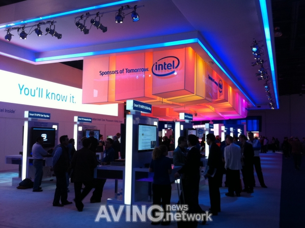 CES 2011, Intel Booth, Interior Design