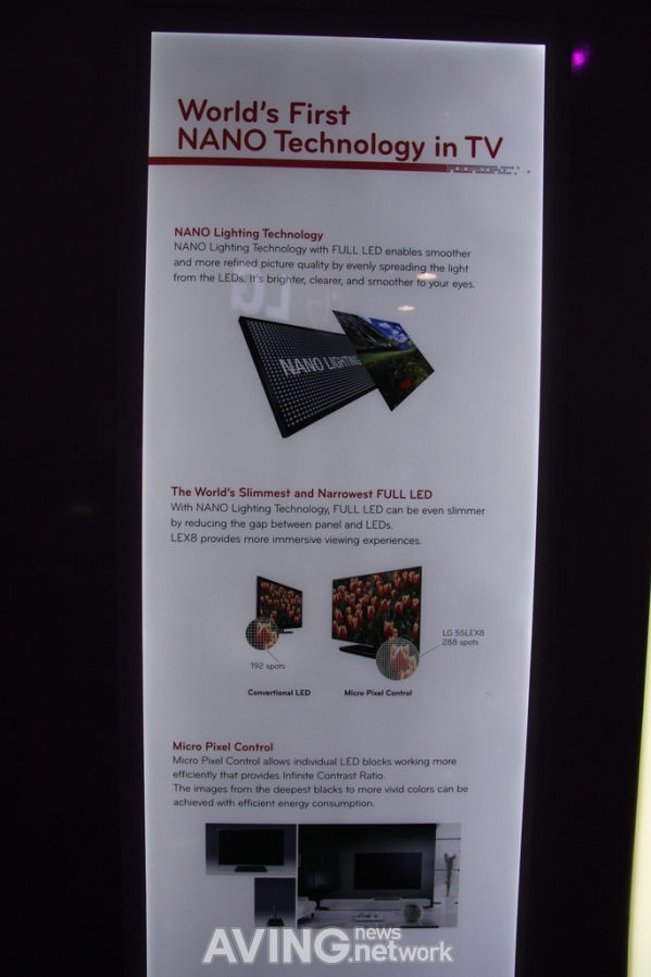 CES 2011, LG Booth Interior Design, World 1st Nono Tech, LVCC, Jan 9