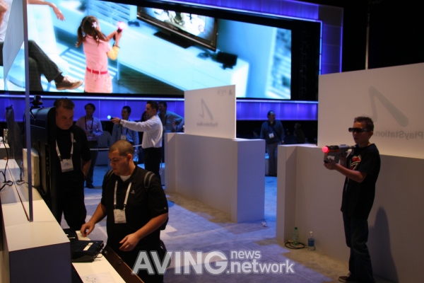 CES 2011, Sony Booth Interior Design, Play Station Move DEMO, LVCC