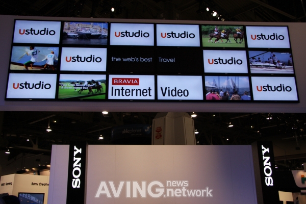 CES 2011, Sony Booth Interior Design, Internet TV, LVCC