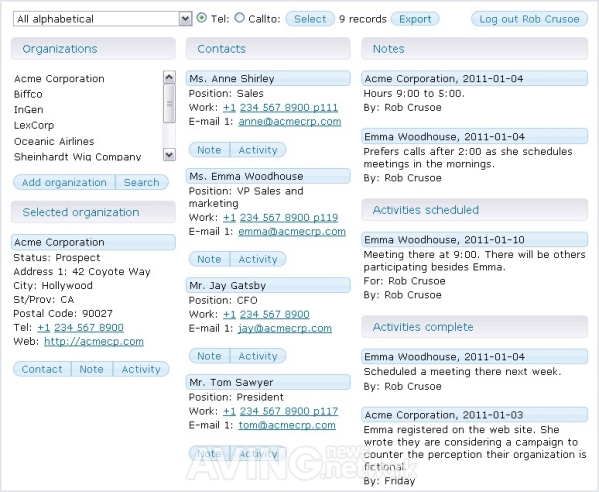 Cell-CRM.com Introduces Free CRM Software