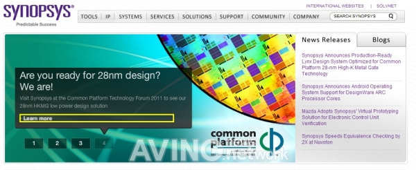Synopsys Announces Production-Ready Lynx Design System Optimized