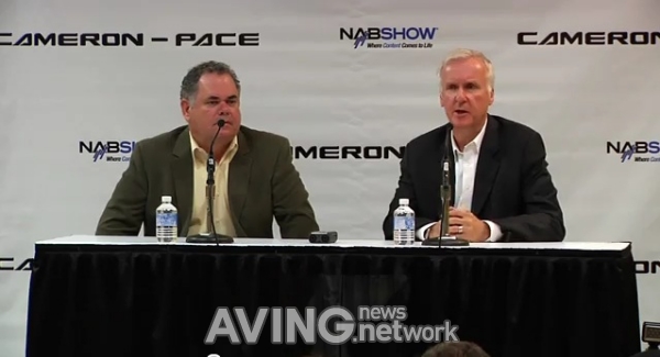 [NAB Show 2011] The First Day - James Cameron and Vince Pace Announcement ①