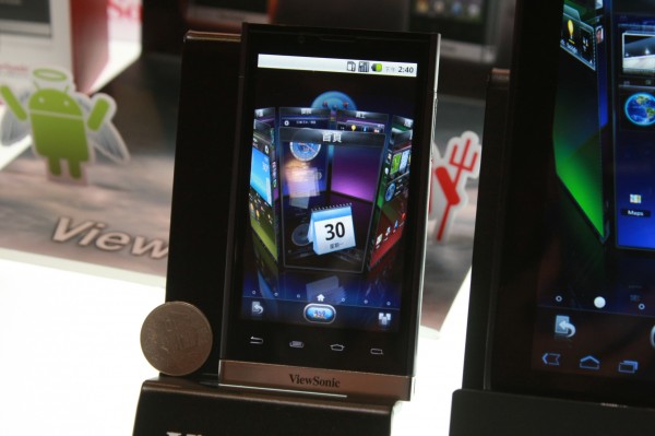 [Computex 2011] ViewSonic’s Smart Phone, ‘ViewPad 4’, on Display