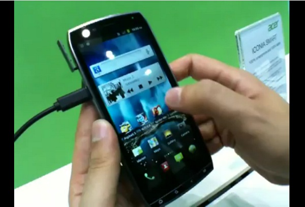 [Computex 2011 Video] Acer to Display ‘ICONIA Smart’, an Android Smart Phone