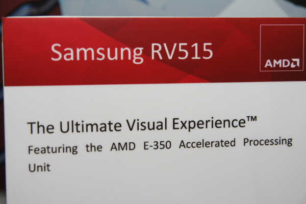 [Computex 2011] AMD to Display Samsung ‘RV515’, Netbook with E-350 Platform