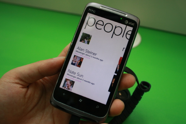 [Computex 2011] ‘HTC 7 Surround’, Window Phone by HTC, in Microsoft Booth