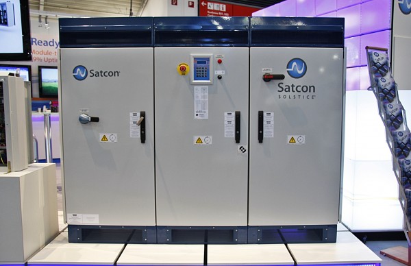 Satcon to Present its PV Inverters 'Satcon Solstice SDMS-0125-400-MFIC'