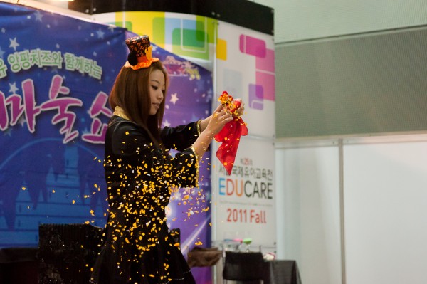 [EDUCARE 2011 fall] Seoul Cheese to show ‘Kid magic show with enfant cheese’
