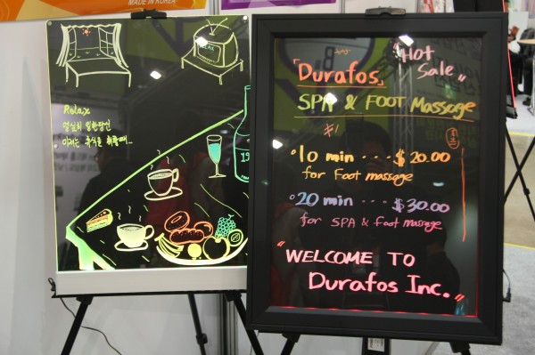 [KOSIGN 2011] Durafos to exhibit High quality inks and LED light boxes