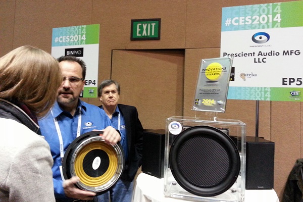 [CES Unveiled Video] Prescient Audio to announce the thinnest speaker ...