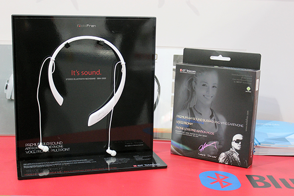 [CES 2014 MTCC] GT Telecom Bluetooth Headset MobiFren 'GBH-S500' tuned ...