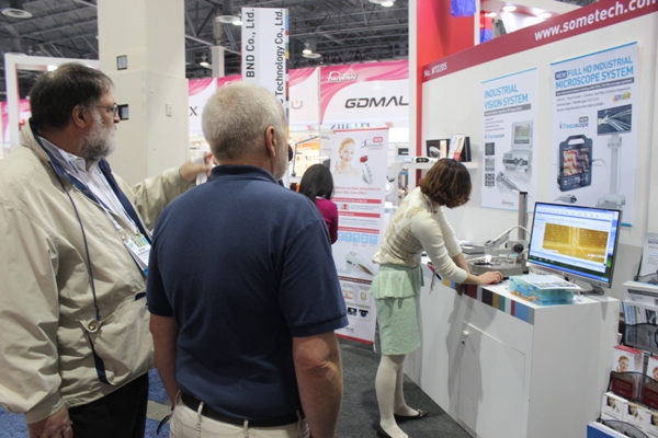 [CES 2014 MTCC] SOMETECH showcased Industrial iMegascope 'IMS' which ...