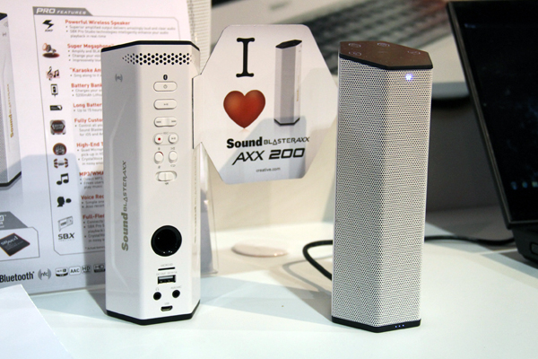 [CES 2014] CREATIVE's Intelligent Wireless Sound System ‘AXX 200’