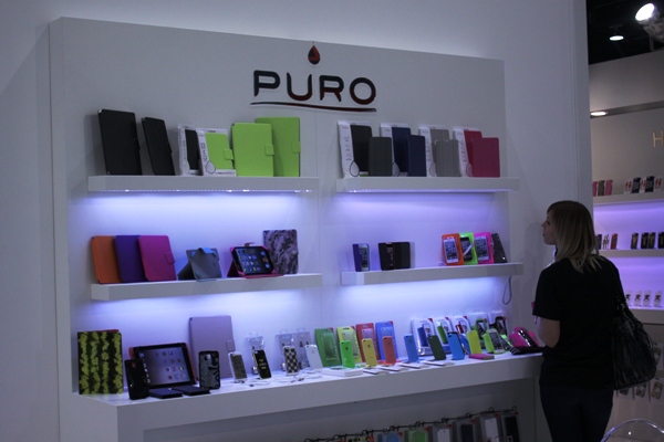 [CES 2014] PURO displayed a variety of Italian Style Mobile Phone Cases
