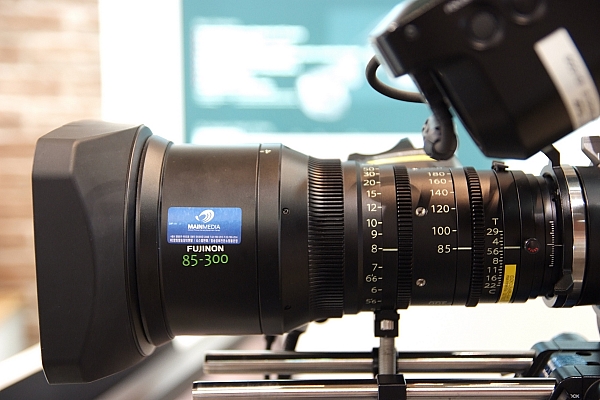 [KOBA 2014] Fujinon Display 3 types of 4K Filming Compatible Light ZK ...