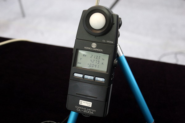 [LED & OLED EXPO 2014] SamHee Instrument Displays Konica Minolta's Meters