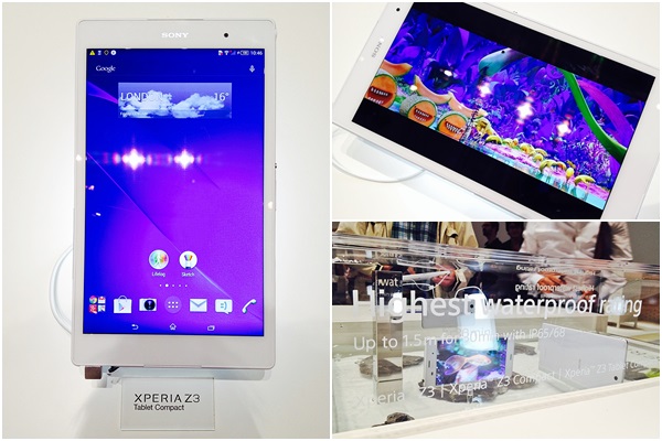 [IFA 2014] SONY Unveils Its New Product of Xperia Tablet Line, Xperia ...