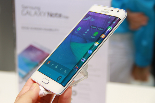 [IFA 2014] Samsung Unveiled 'Galaxy Note Edge' of Curved Edge Display