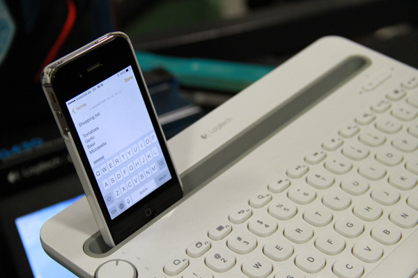 [IFA 2014] The Logitech Bluetooth Multi-Device Keyboard 'K480'