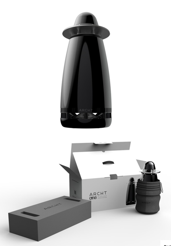 [CES 2015 Preview] ARCHT Audio Exhibits Futuristic Wireless Speaker at CES